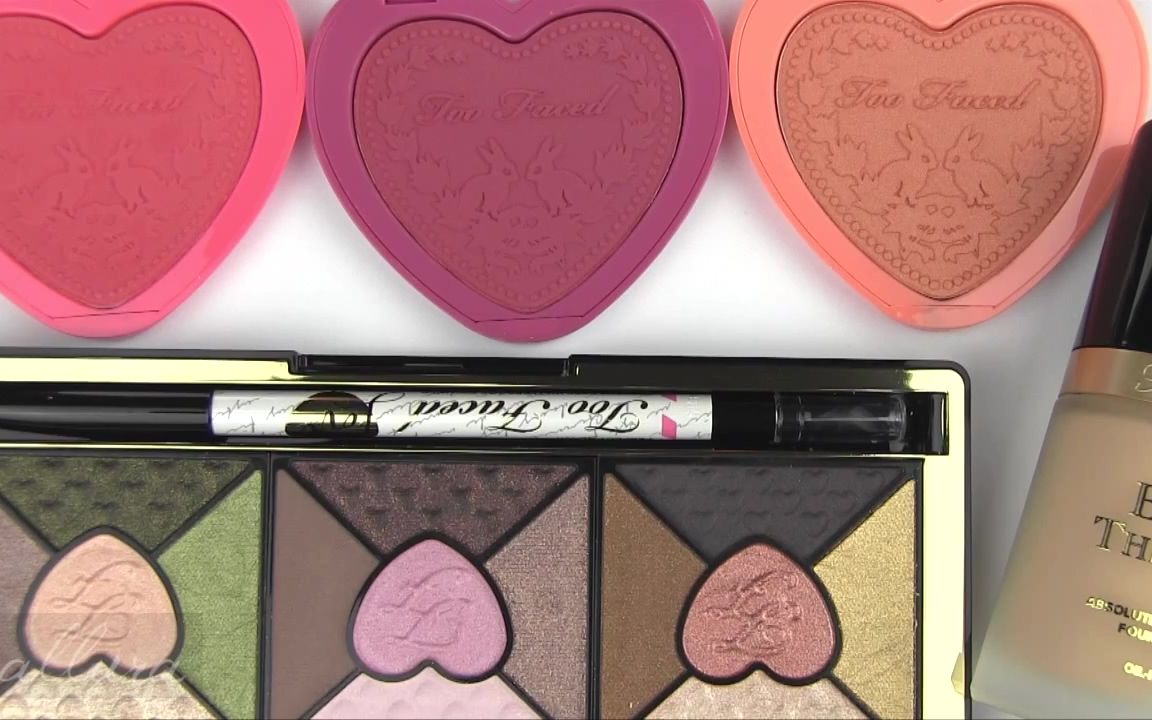 【腮红/眼影试色】【粉底测评】Too Faced 2015秋冬彩妆系列试色...