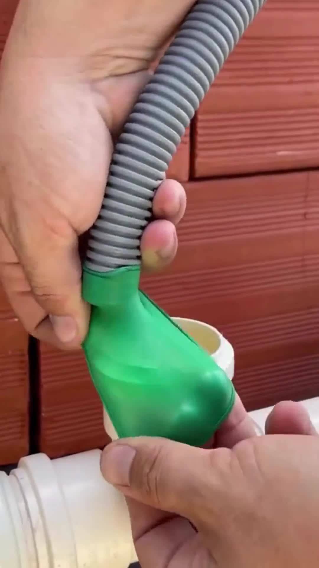 波纹管的连接技巧 #连接技巧 #居家小妙招 #小技巧