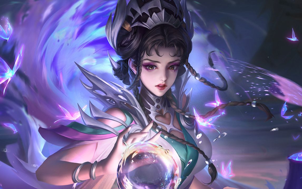 【ZBRUSH雕刻】王者荣耀白晶晶芈月角色雕刻教程,zbrush基础教程