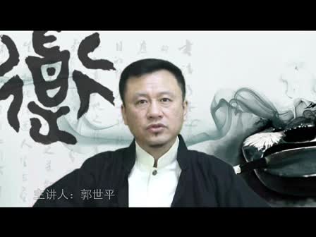 书法技法视频:郭世平隶书礼器碑笔法示范讲座