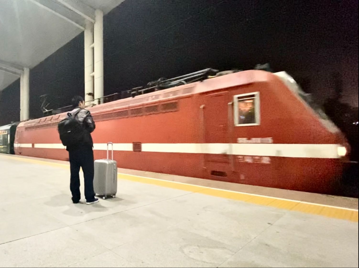 已经消失的K2058列车