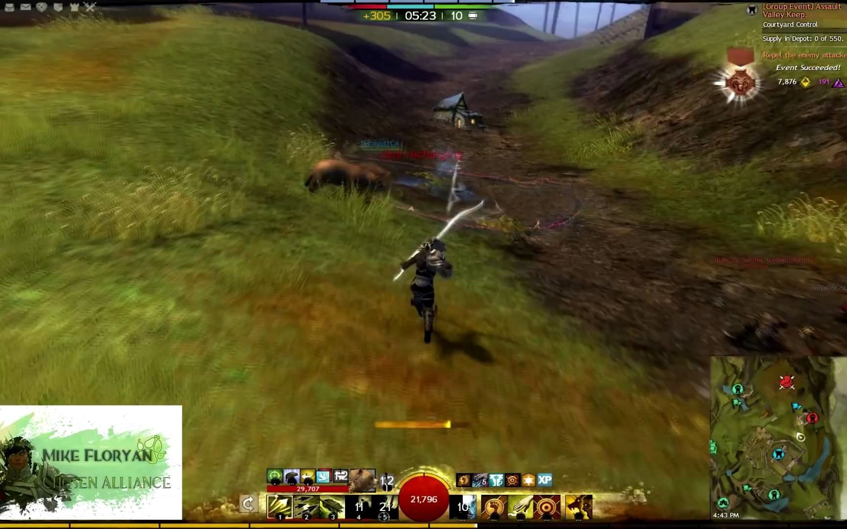 欧服激战2-游侠,游走战场的独行侠-3