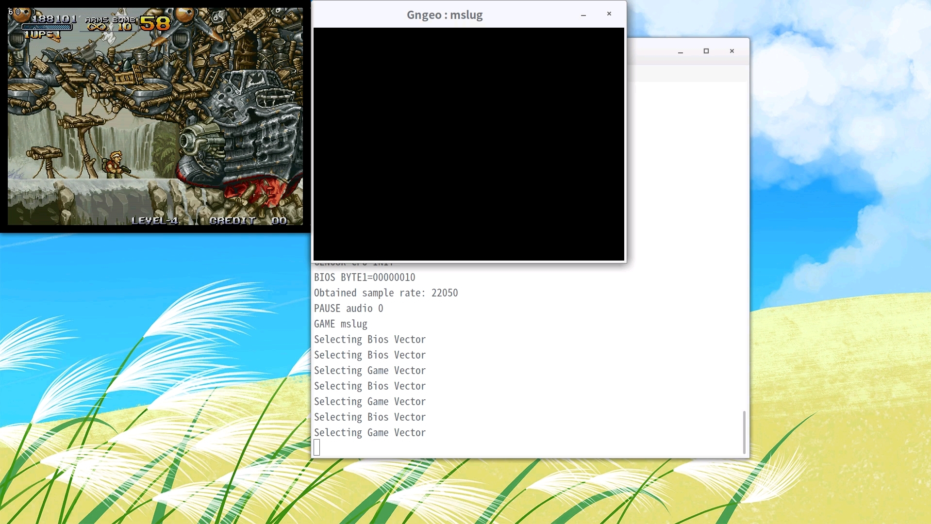 龙芯3A5000 gngeo模拟器