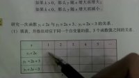 初二数学 5.3一次函数的图像 视频讲解 A28A0532