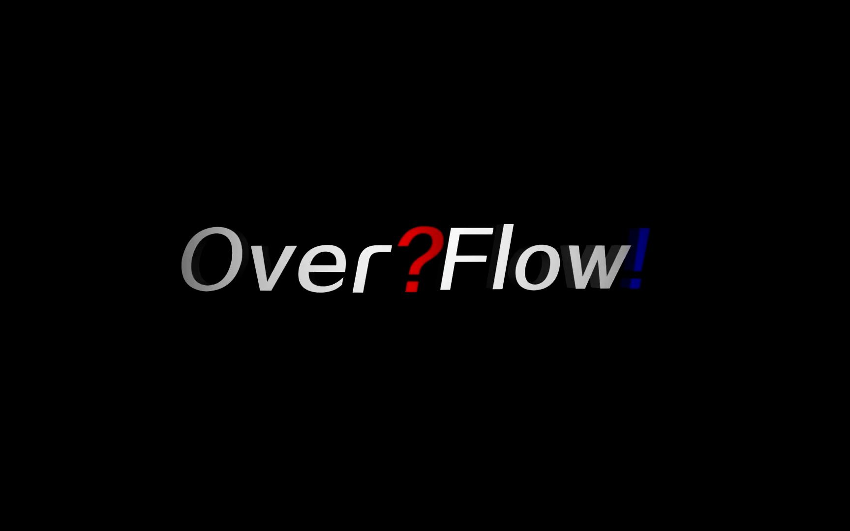 OverFlow 开场视频 | 2023年清华大学计算机系第四十届学生节