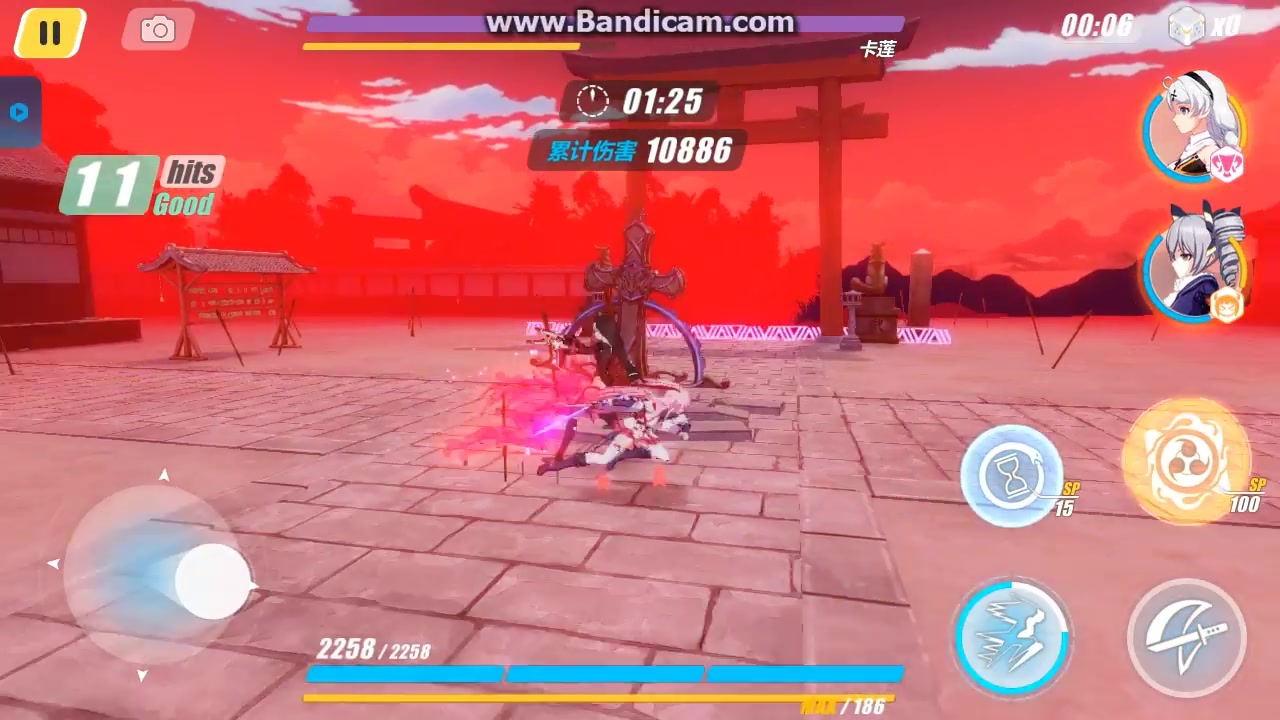 【崩坏3】35级虚无生8胖揍19轮回卡莲狐狸(对死磕这俩个boss的人...