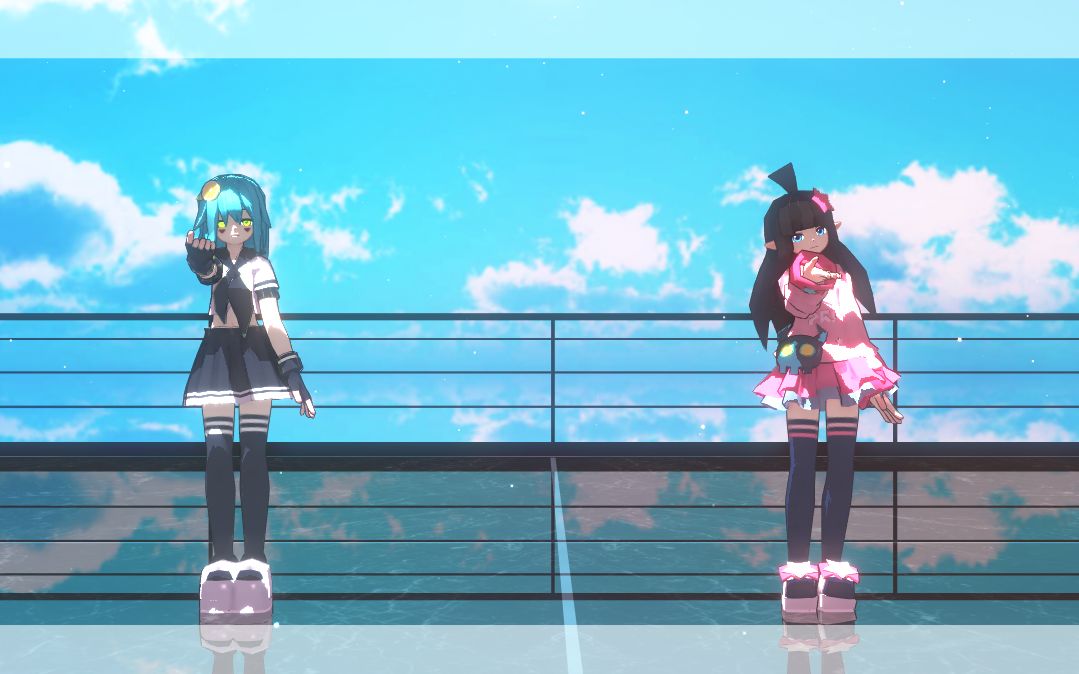 【凹凸世界MMD】你是怎么看待的呢?【安莉洁/凯莉】