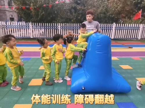 每周都有不同的体能训练