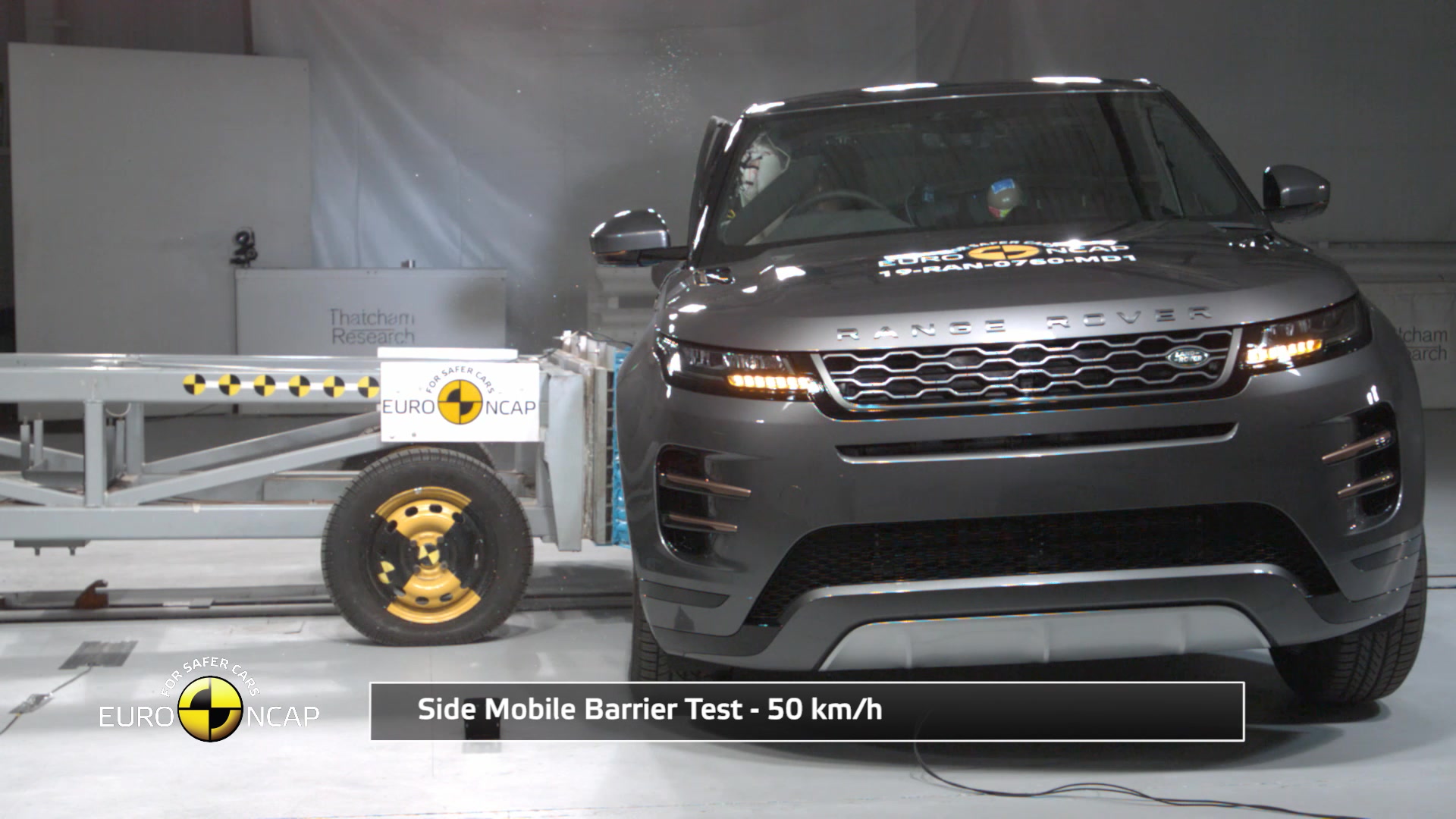 路虎 揽胜极光 碰撞测试-Euro NCAP