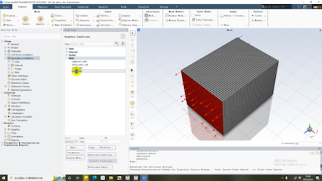 #ANSYS Fluent # 求解器设置#垂直于流体方向放置的矩形板升力与...