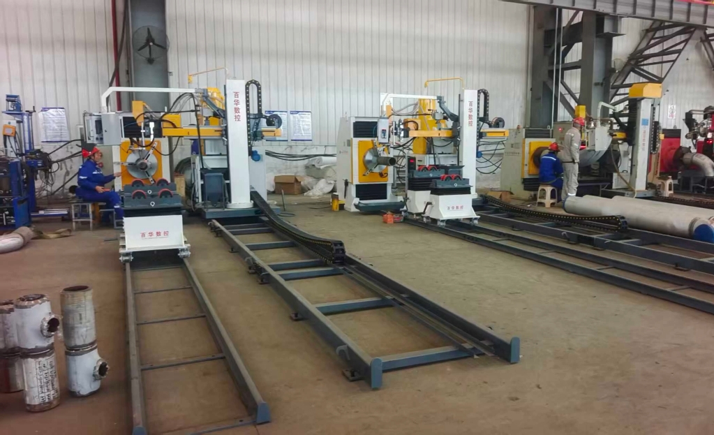 管道预制自动焊机#管道焊接#管道预制#管道预制生产线 #管道现场...