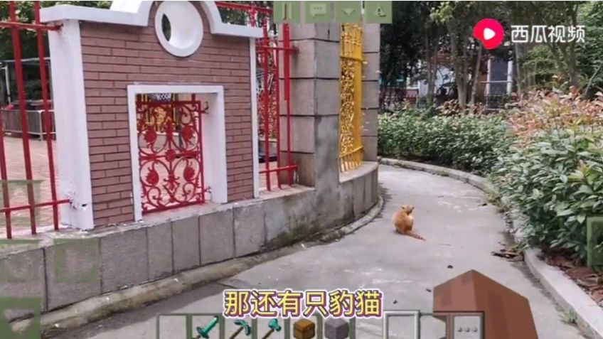 现实中玩我的世界:之前的被删掉了,现在重新发