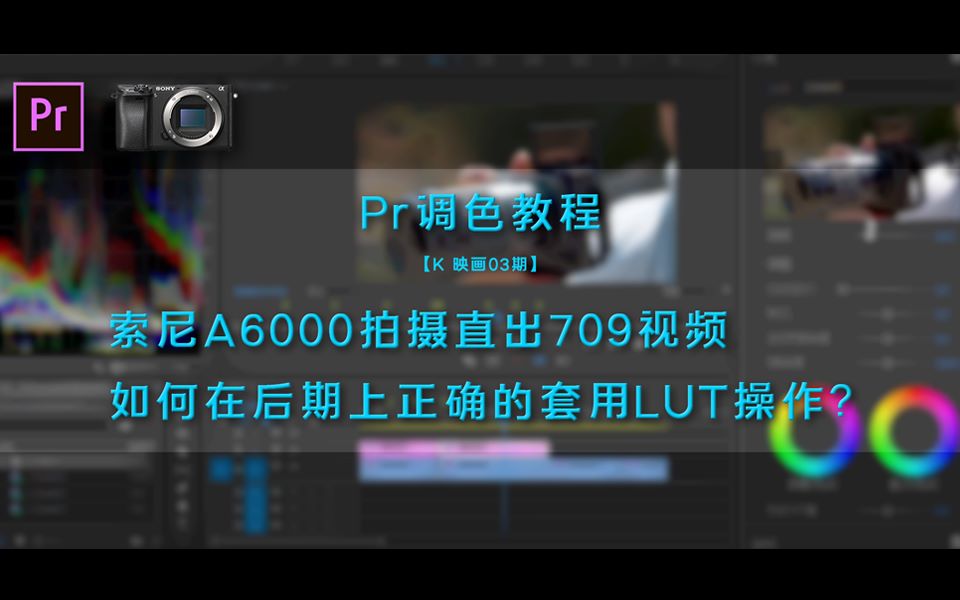 ...直出709视频如何在后期上正确的套用LUT调色操作?【K 映画03期】