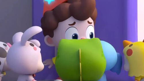 宝宝们在电梯上吵闹又蹦又跳没礼貌安全教育安全坐电梯儿童动画故事...