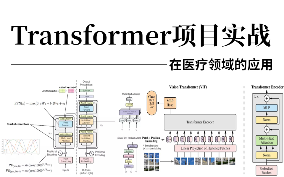 【比刷剧还爽!】这绝对是全B站最好最透彻的Transformer实战教程了!...