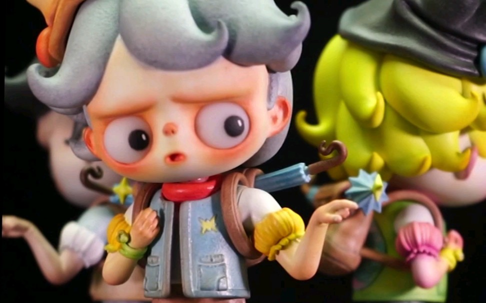 潮玩制作过程分享|看C叔如何制作潮玩作品小C的