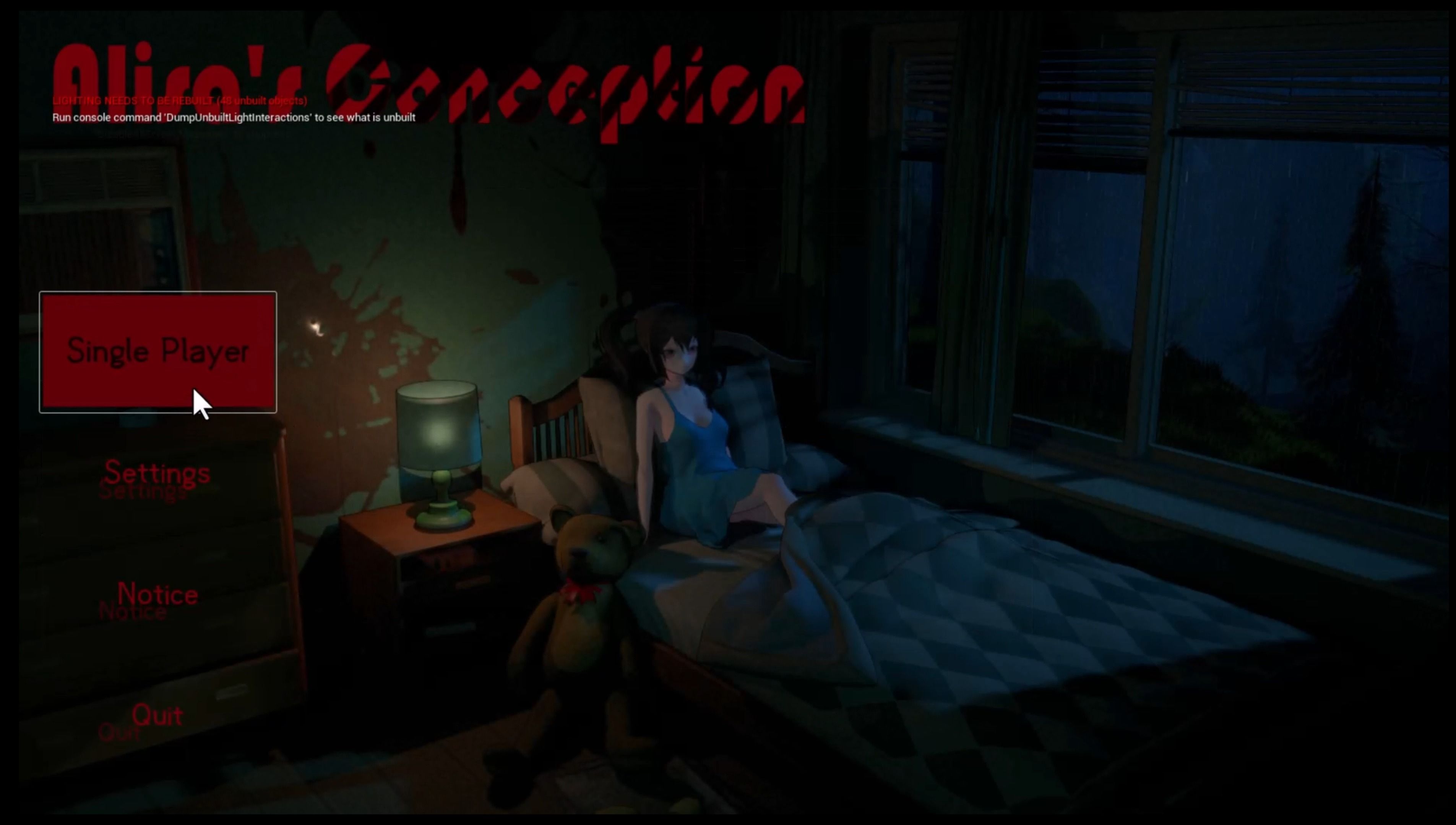 我爆肝四个多月独立开发美少女恐怖猎奇游戏,究竟效果如何呢?