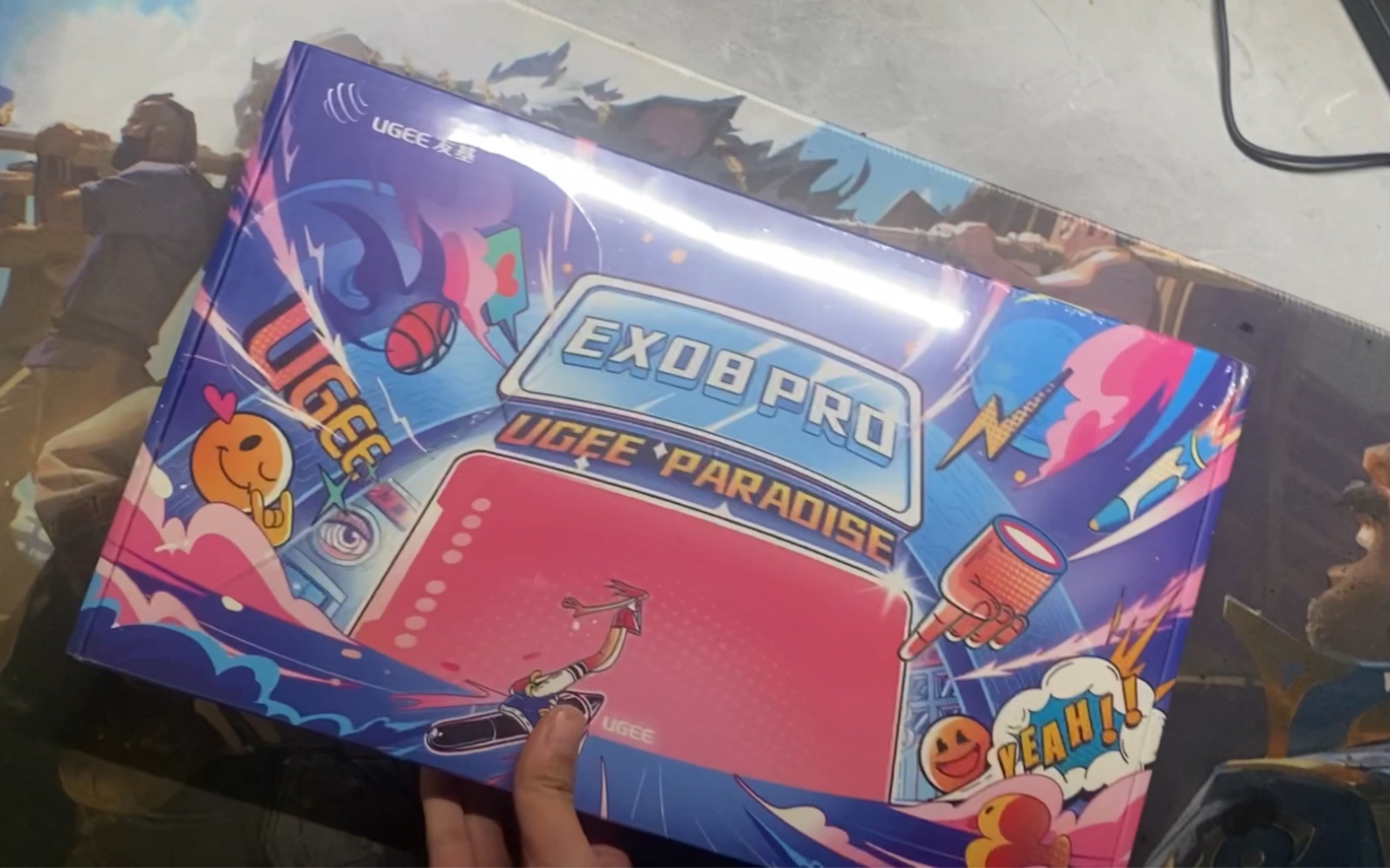 友基Ex08PRo数位板开箱视频。