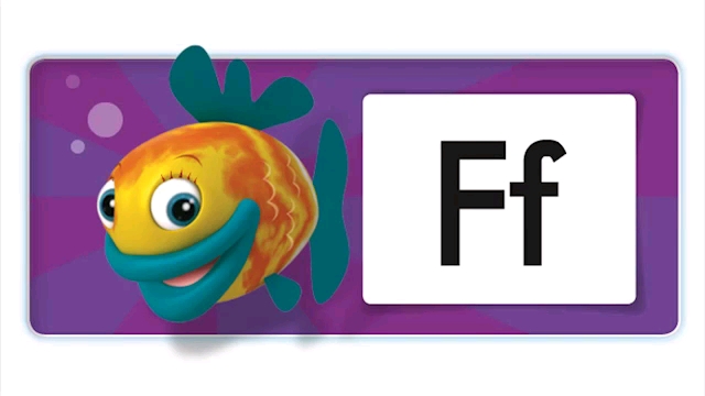 字母F的发音以及代表单词。