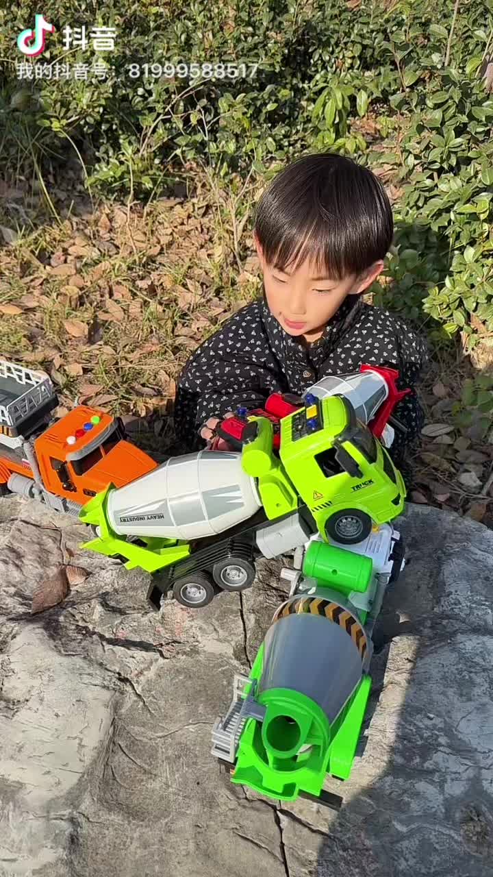 #早教启蒙益智动画 #动画片儿童视频3-6岁 #挖掘机搅拌车动画片挖掘...
