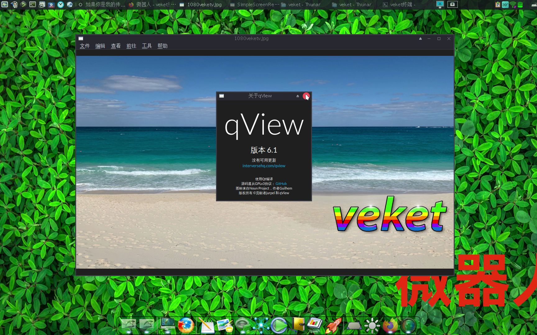 电脑看图软件推荐免费好用qView,支持 Windows、MacOS、Linux和...