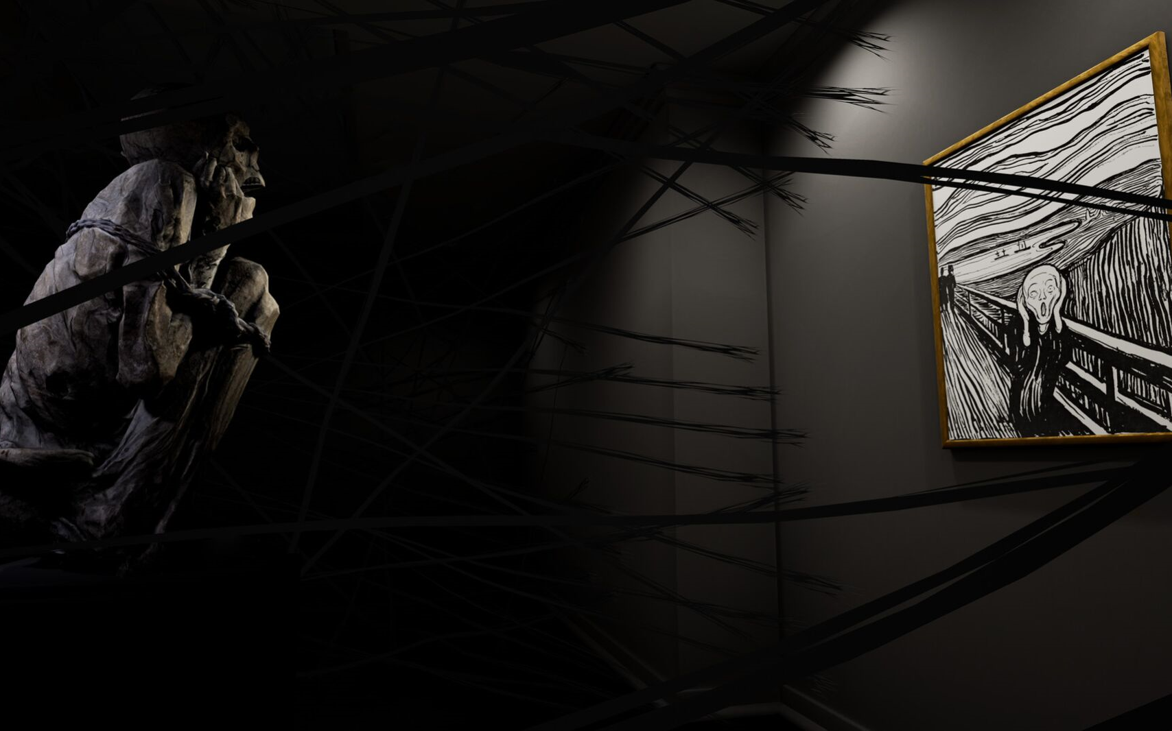 绝对不要在美术馆动手动脚!《尖叫(The Scream)》