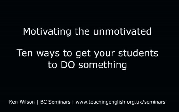 Motivating the unmotivated如何激发学生的学习动力