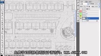 园林景观设计PS彩色平面图教程_小区规划大关系上色