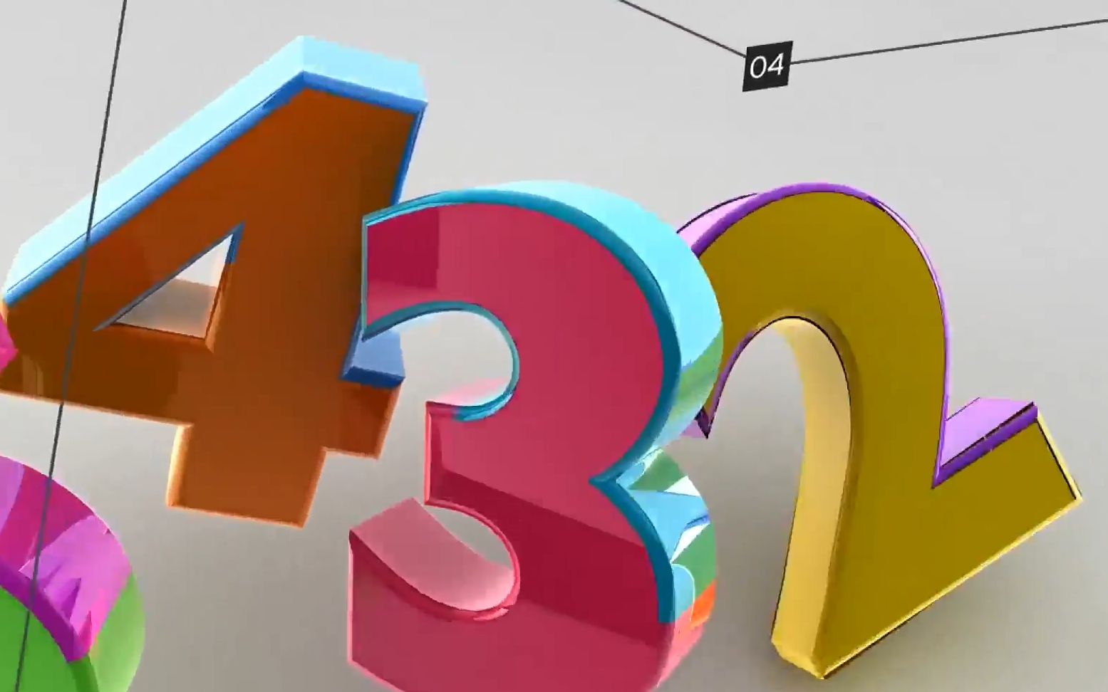 c160创意趣味卡通线性5秒倒计时卡通火箭歌舞表演年会晚会庆典节目...