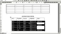 计算机基础-word表格操作