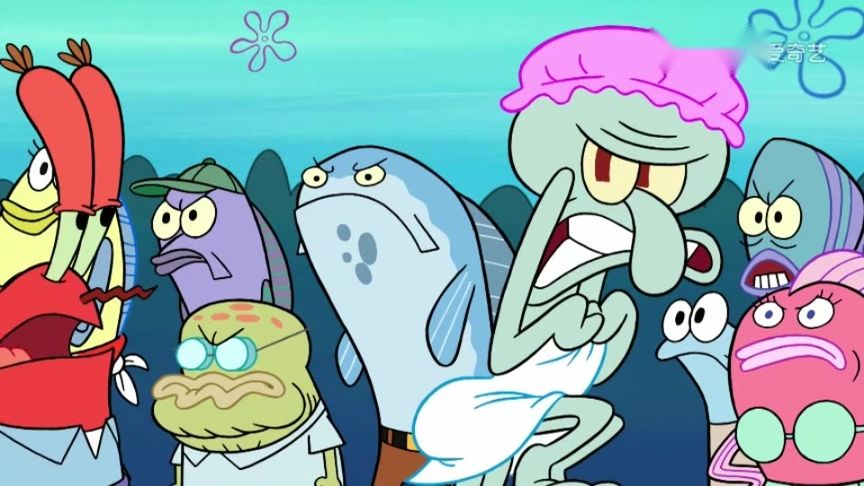 海绵宝宝最诡异的一集,好可怕