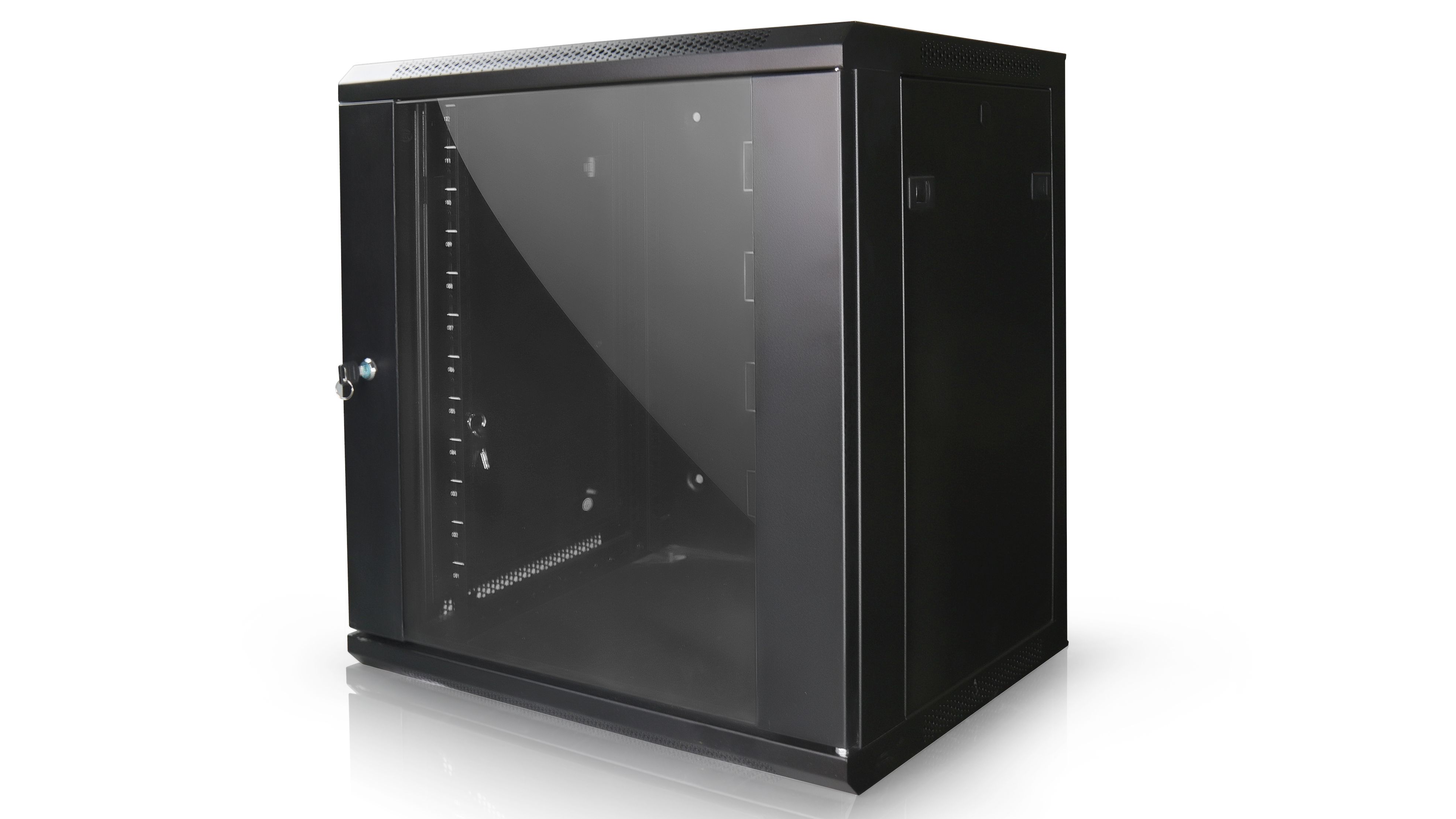 模块化数据中心集成智能机柜 新尚品机柜 KX墙柜挂壁式机柜安装视频