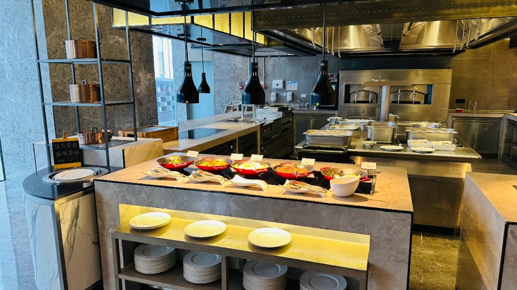 住在武汉卓尔万豪酒店体验不错