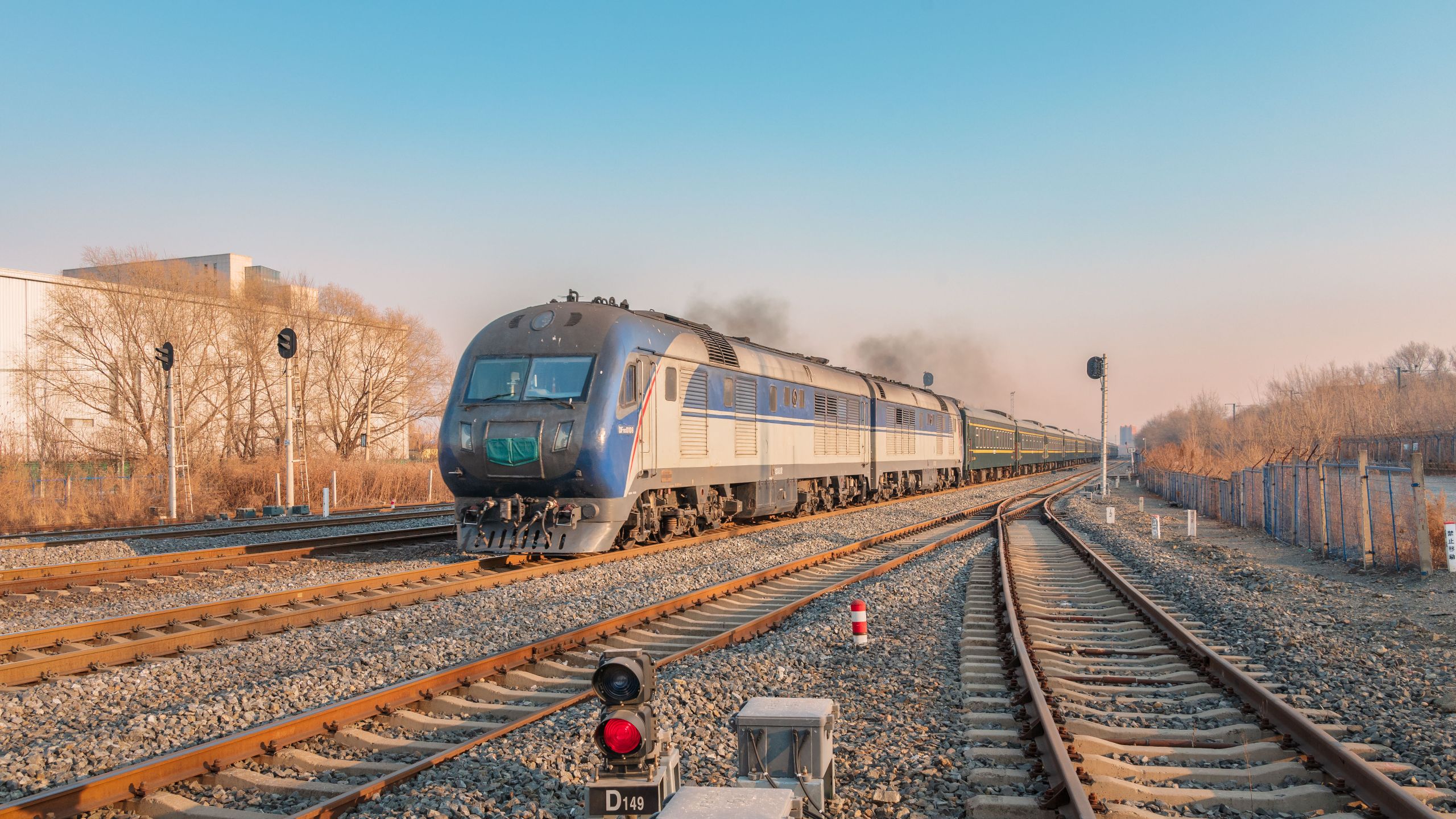 探访长图线110km道口遗址,K1056次通过新九站站I场