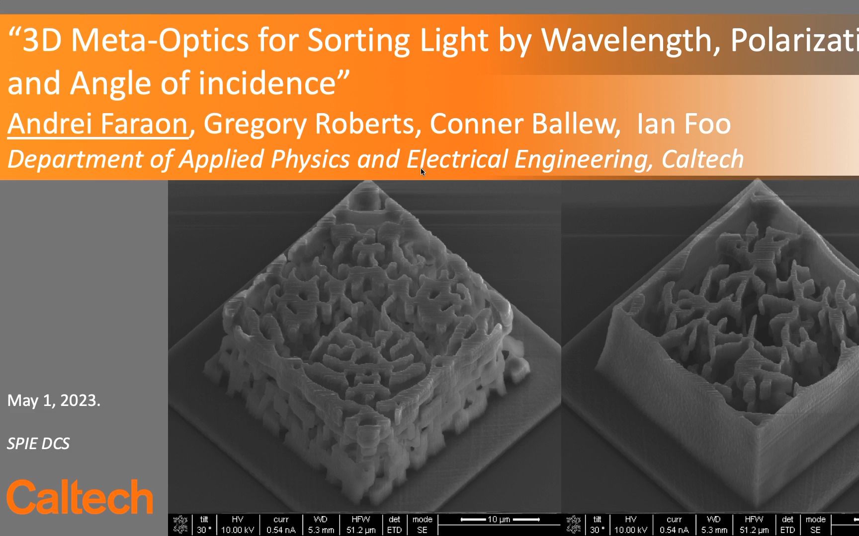 学术报告:3D meta-optics for sorting light【FDTD超透镜仿真工作室】