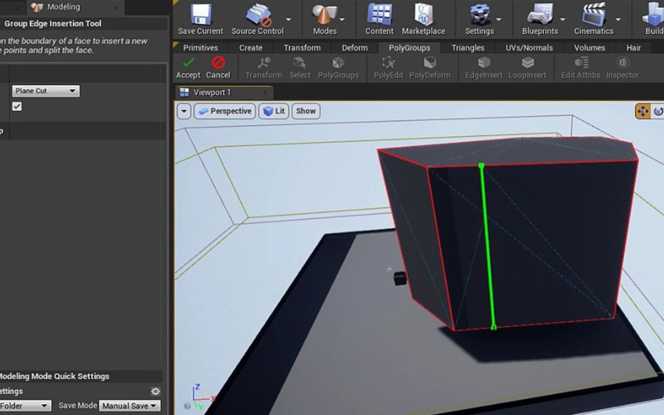 UE4 Modelling Tools【虚幻建模工具 level designer】