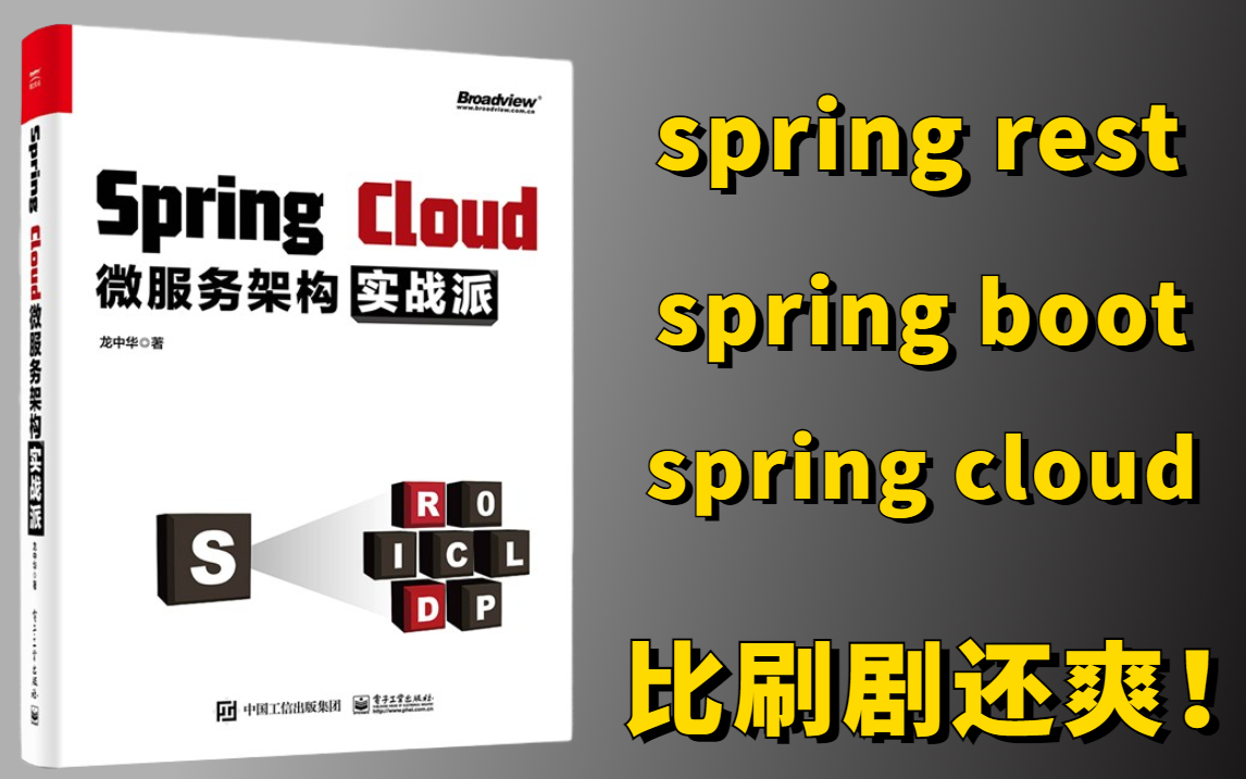 这绝对是你见过最好的微服务架构实战教程,Spring rest/boot/cloud一次...