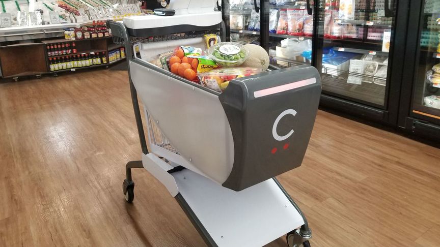 这智能购物车,能识别物品自助支付,去超市再不用排队