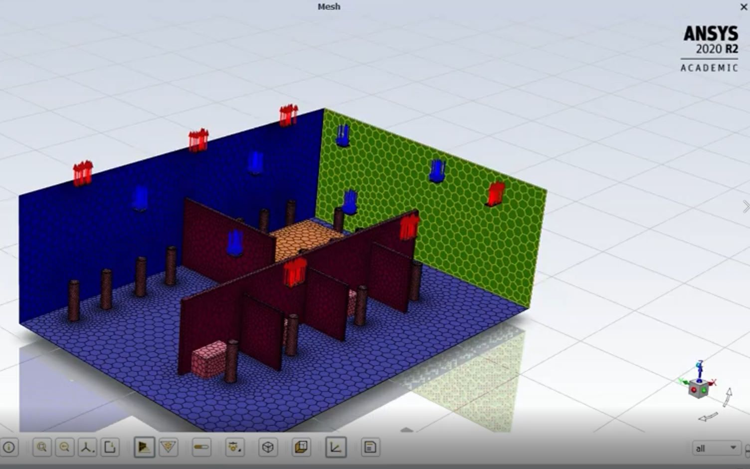 基于Ansys Fluent的暖通CFD模拟(HVAC)