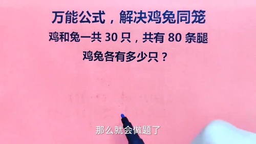 记忆公式的孩子,如何通过新方法成功解开鸡兔同笼的谜题?