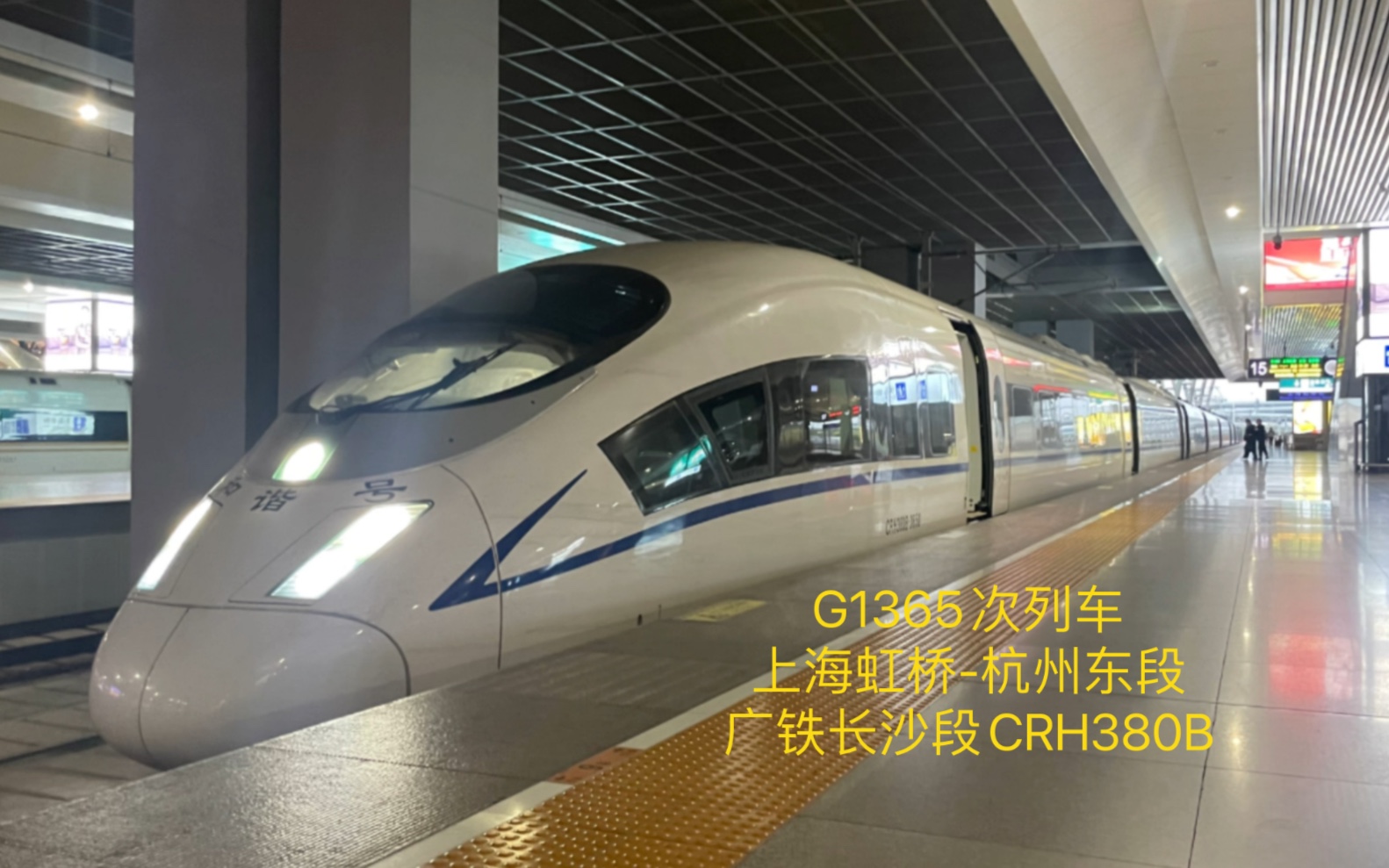 【中国高铁POV14】G1365次列车(上海虹桥—杭州东)段全程左侧45度...