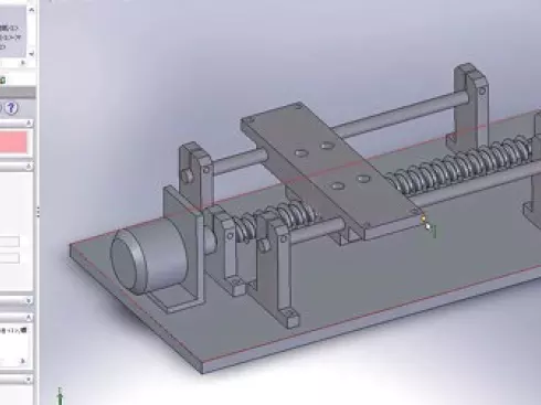 SolidWorks 动画Aniamtor 螺旋传动