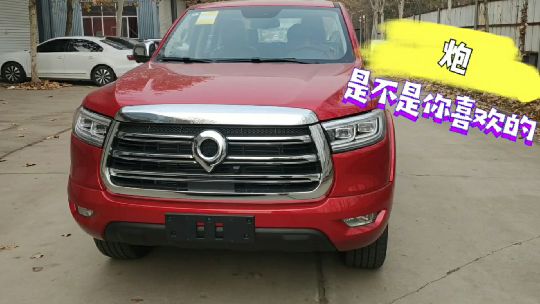 长城炮,霸气皮卡外观SUV的内饰,4驱可以越野,14.8万你觉得值吗