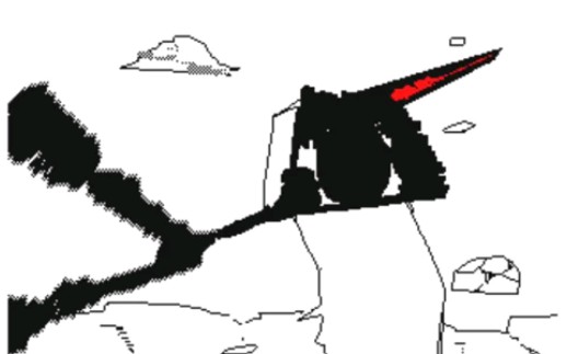 【火柴人作画】ー剣撃ー byゆうきやさい【移动记事本3D】