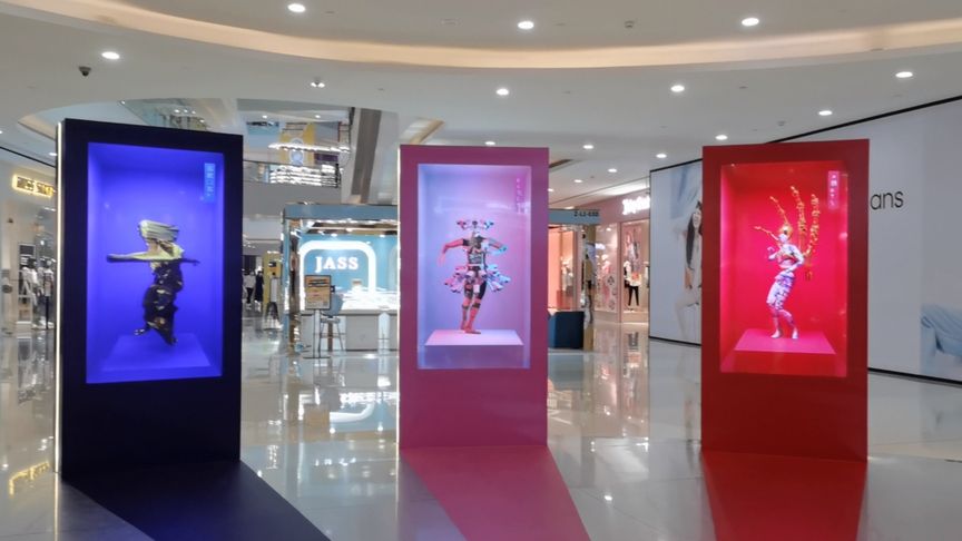 裸眼3D阵列效果一缆展示