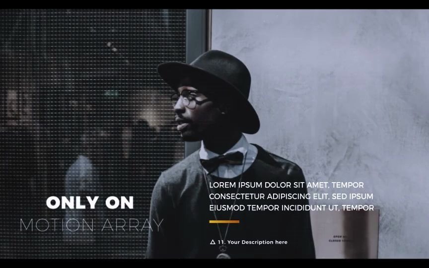 鼓舞人心的企业宣传介绍AE模板