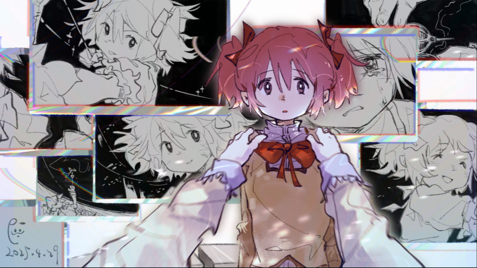 当你用一个月时间在现实时间轴上重现了魔圆tv版的轮回…