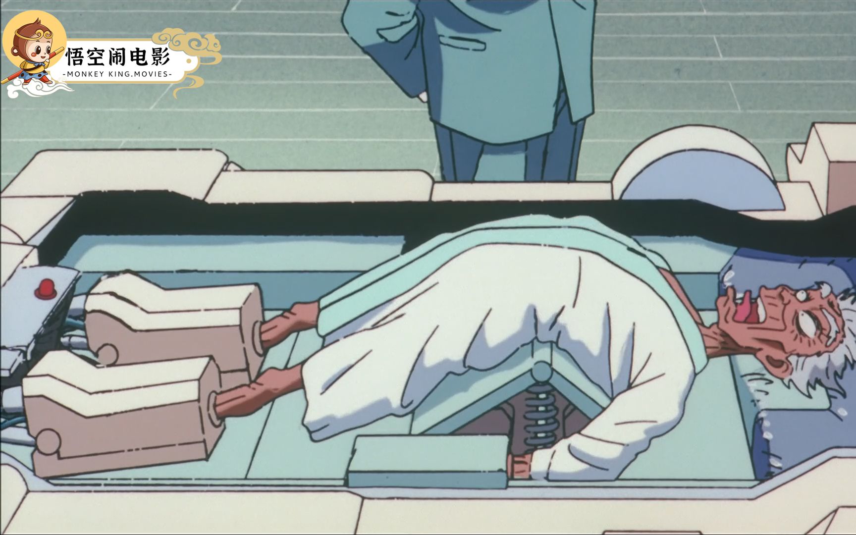 不孝子女把瘫痪爷爷送进实验室,当养老机器的试验品,高分动画《老人z》