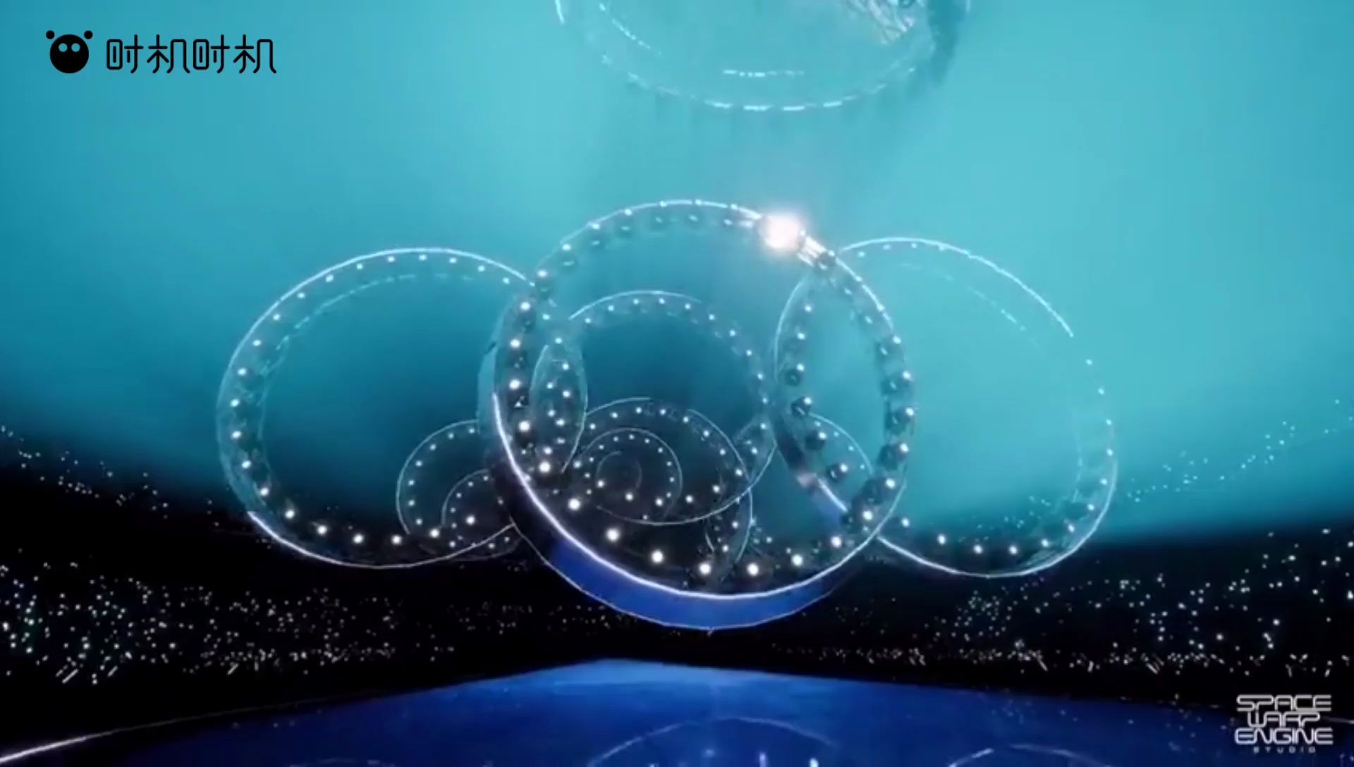 江苏卫视跨年晚会的舞台设计