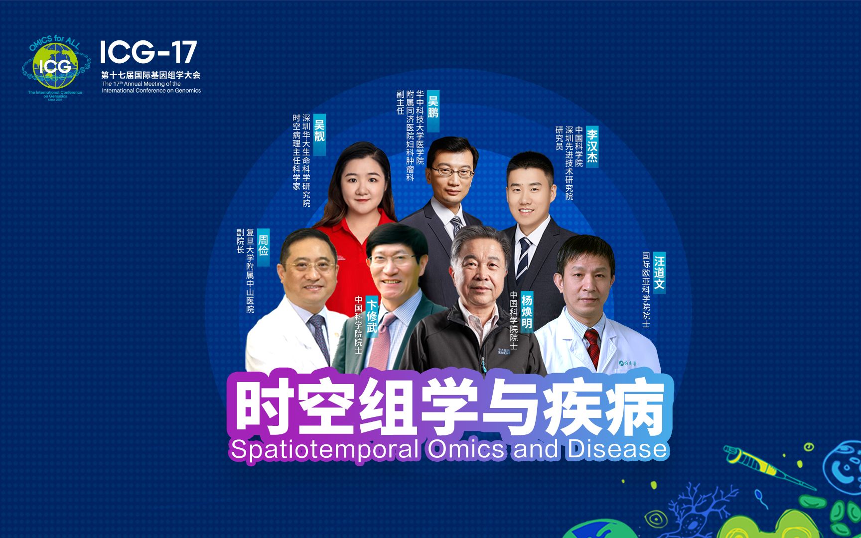 ICG-17时空组学与疾病学术研讨会